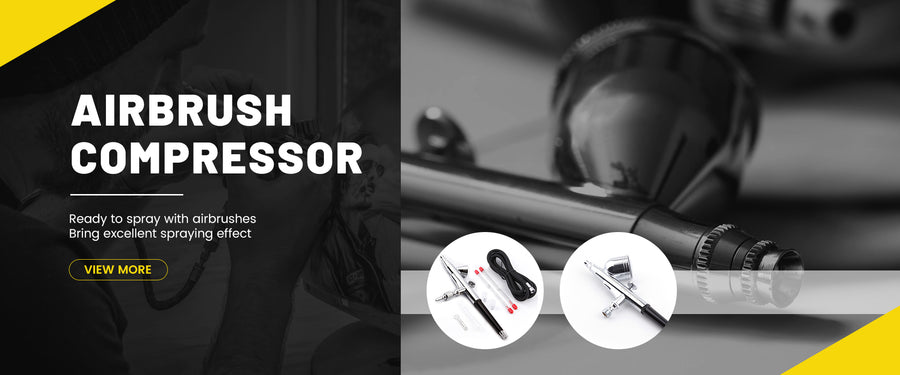 Airbrush & Air Compressor Set - AIRGOO – Airgoo Pneumatic B.V.