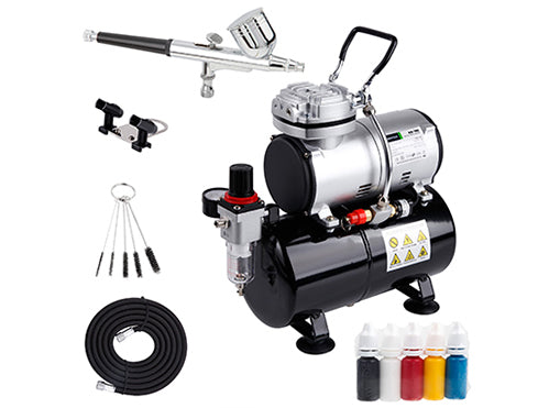 Airbrush & Air Compressor Set - AIRGOO – Airgoo Pneumatic B.V.