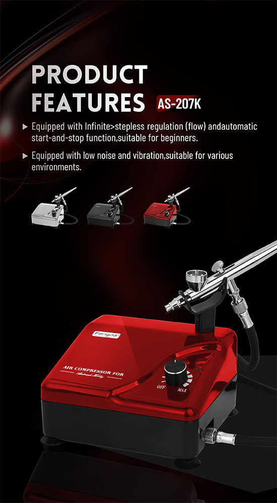 Airbrush & Air Compressor Set - AIRGOO – Airgoo Pneumatic B.V.