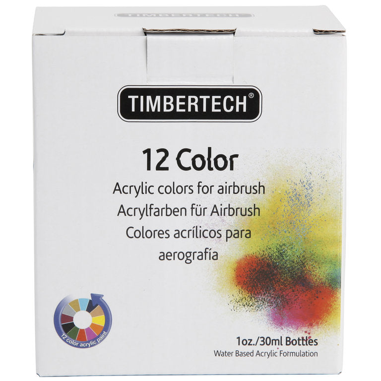 Timbertech Acrylic Paint Ⅱ-12 Colors(30ML) – Airgoo Pneumatic B.V.