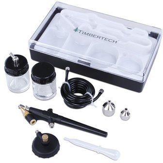 ABPST02 Timbertech Airbrush Pistol Kit – Airgoo Pneumatic B.V.