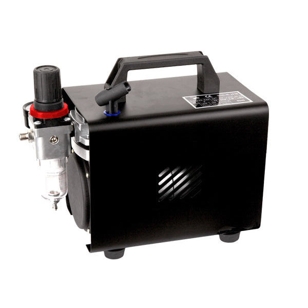Airbrush mini piston compressor Fengda AS-18A – Airgoo Pneumatic B.V.